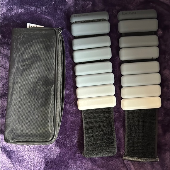 Bala | Other | Black And Gray Anklewrist Weight Set With Case Lb | Poshmark
